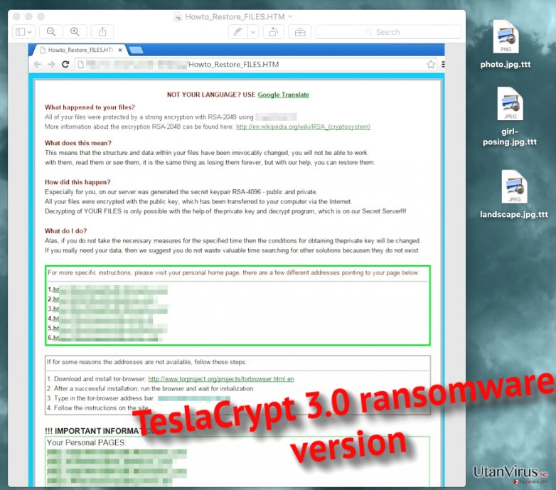 Ta bort viruset .ttt File Extension (Förbättrade Instruktioner)